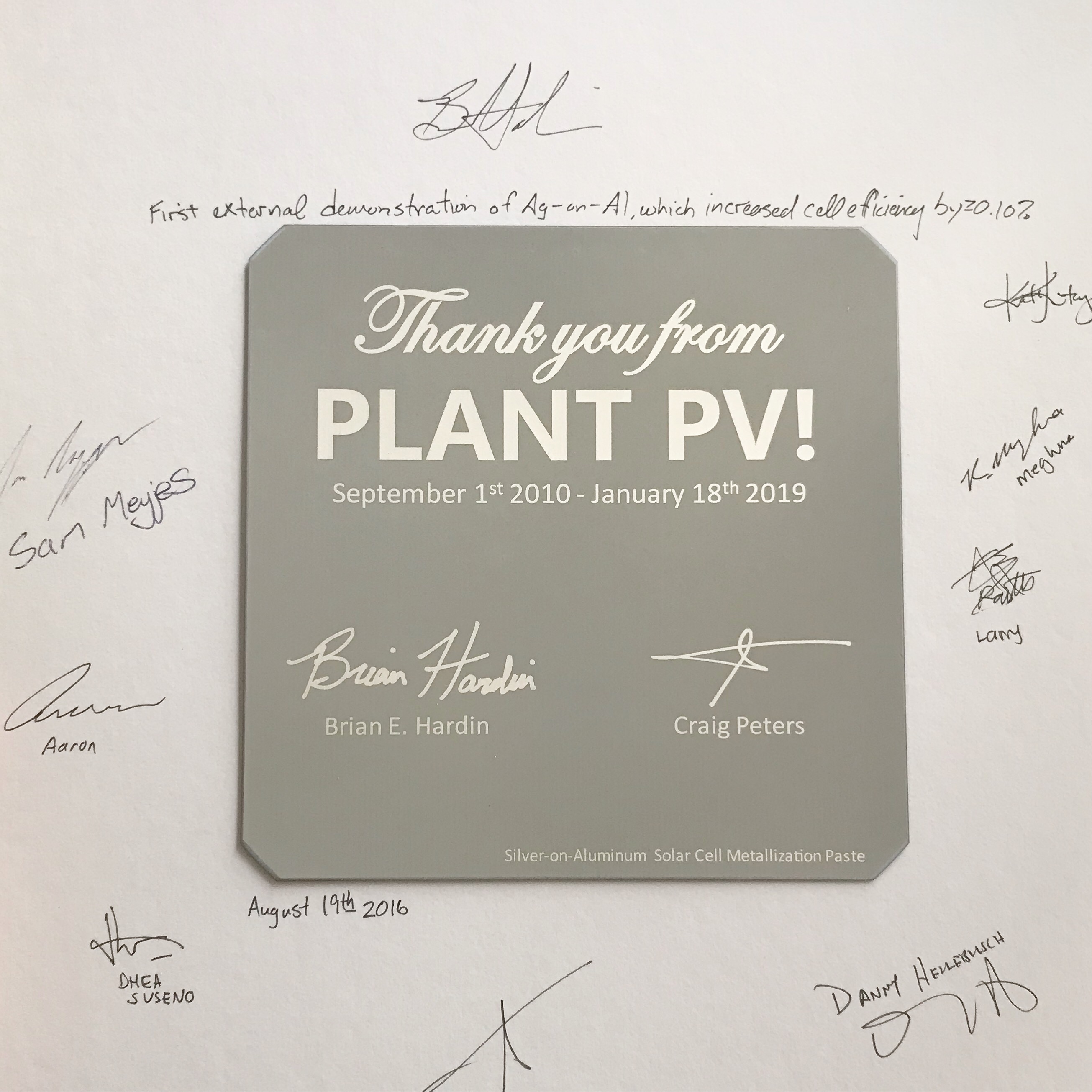 PLANT PV - New Materials for Photovoltaic Cells | Solar Cell Technology